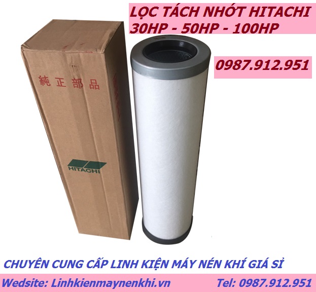 Lọc tách dầu - Công Ty Nhất Tâm - Dầu nhớt linh kiện máy nén khí giá sỉ